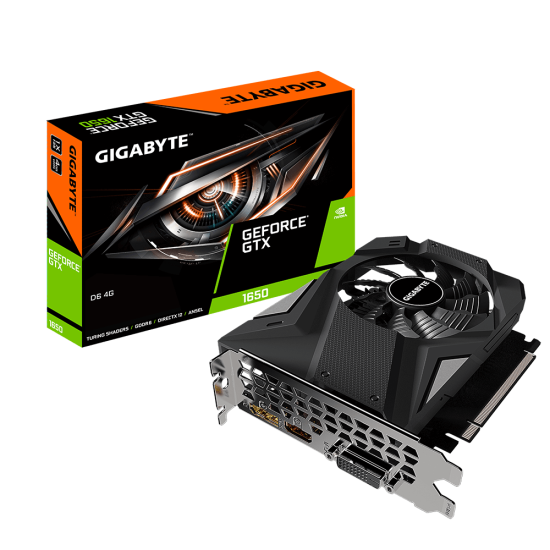 Gigabyte GeForce GTX 1650 D6 4G grafična kartica, 4 GB GDDR6 (GV ...
