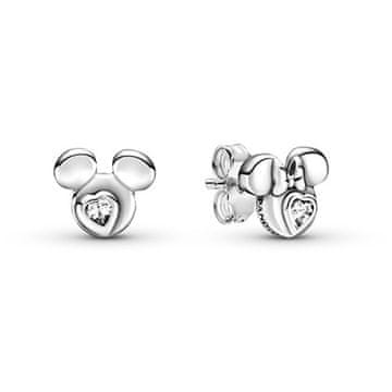 Pandora Uhani iz srebra Mickey in Minnie Disney 299258C01 | mimovrste=)