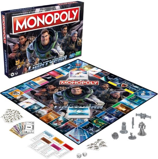 HASBRO Monopoly namizna igra, Disney and Pixar's Lightyear Edition ...