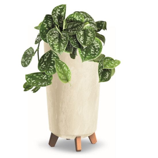 botle Cvetlični lonec z nogami, visok, lonci za rastline, premer 24 cm ...