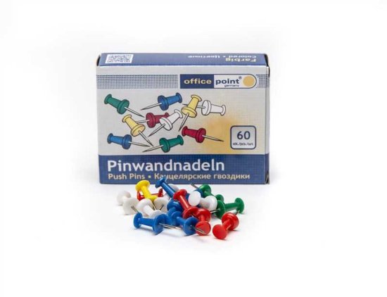 Office Point germany Risalni žebljički klobučki office 1/60 | mimovrste=)