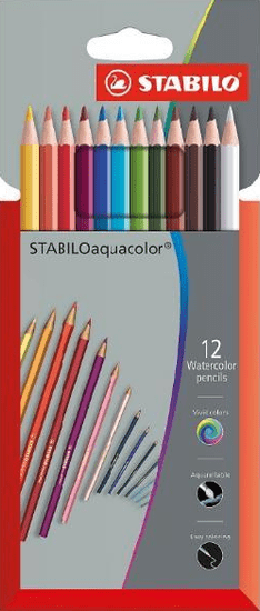 Stabilo Aquacolor barvice 12 kosov | mimovrste=)