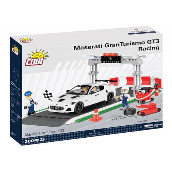 Cobi - MASERATI GRAN TURISMO GT3 Racing set. 300 kock, 2 figurici ...