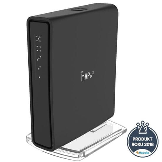 Mikrotik RBD52G-5HacD2HnD-TC, hAP ac2, 5x GbE, 2,4+5Ghz Wi-Fi 5, USB ...