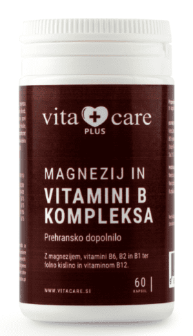 Vita Care Plus Magnezij in vitamini B kompleks prehransko dopolnilo, 60 ...