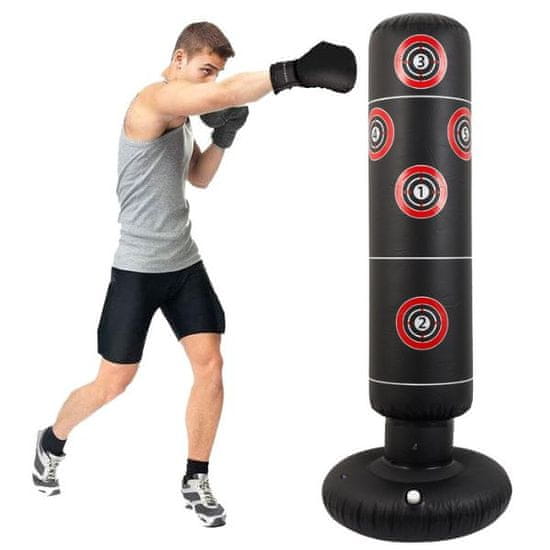 SOLFIT® Boksarska vreča, Napihljiva boksarska vreča | AIRBOX | mimovrste=)