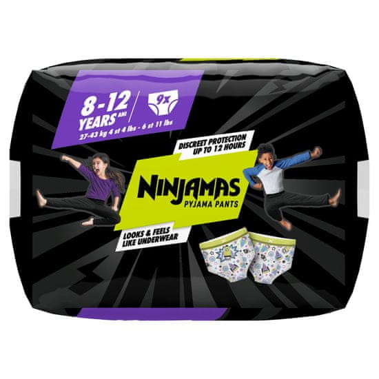 Pampers Ninjamas pižama hlače, za fante, 8-12 let, 9/1 | mimovrste=)