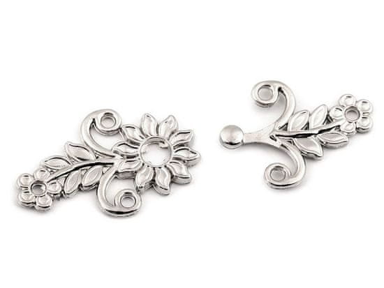 Okrasni pritrdilni elementi - nikelj (4 pari) | mimovrste=)