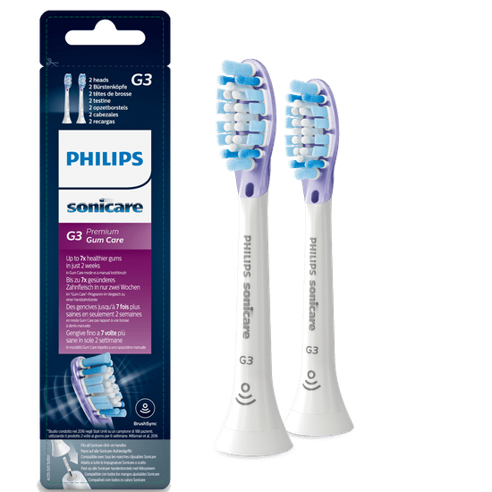 Philips Sonicare nastavek za zobno ščetko HX9052 17 smart Premium GUM