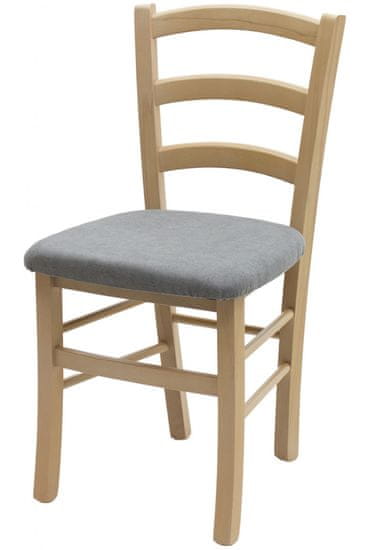 eoshop Oblazinjen stol PAVLÍNA bukev Z21 (barva: naravna) | mimovrste=)