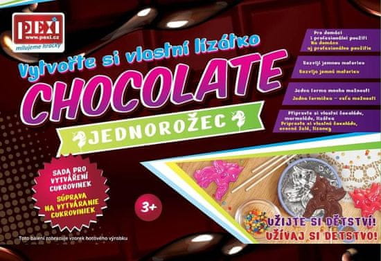 PEXI CHOCOLATE ART / Ustvarite svojo liziko - enorožec | mimovrste=)