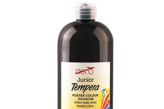 VSE ZA ŠOLO Barvice tempera 1l aero - črna 900 | mimovrste=)