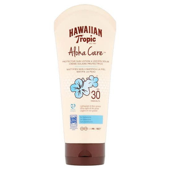 Hawaiian Tropic SPF 30 Aloha Care ( Protective Sun Lotion Mattifies ...