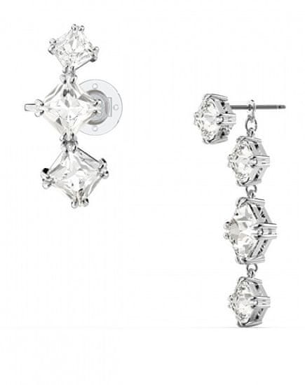 Swarovski Luksuzni asimetrični uhani s kristali Millenia 5602782 ...