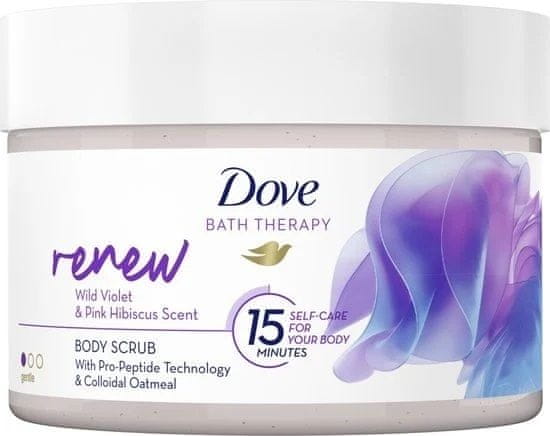 Dove Piling za telo Bath Therapy Renew ( Body Scrub) 295 ml | mimovrste=)