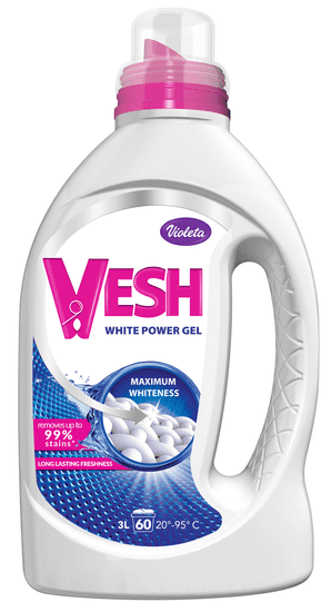 Violeta Vesh White Gel detergent za perilo, 3 l | mimovrste=)