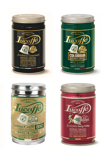 Lucaffé Kavne kapsule, Paket za degustacijo: Pulcinella, Arabica ...