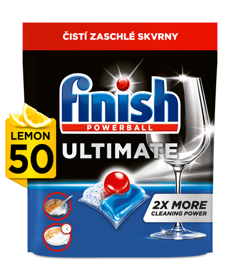 Finish Ultimate All in 1 kapsule za pomivalni stroj, 50 kosov | mimovrste=)