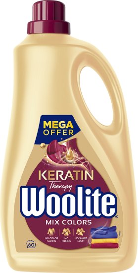 Woolite Mix Colors pralni detergent, 3.6 l / 60 odmerkov pranj ...