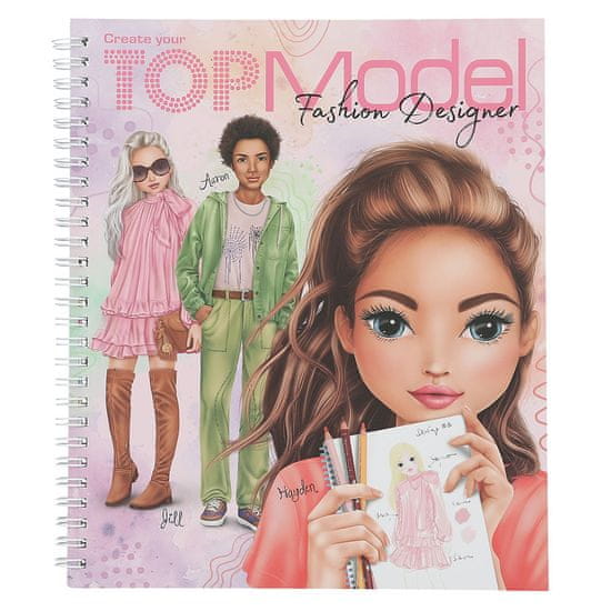 Top Model Módní návrhářský sešit , Hayden & Jill & Aaron, Jill + Hayden ...