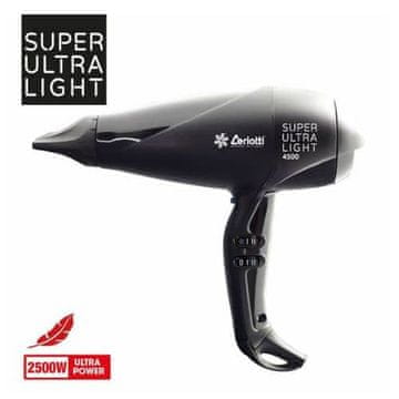 shumee Sušilni stroj Ceriotti SUPER ULTRA LIGHT 4500 BLACK 2500 W 460 g ...
