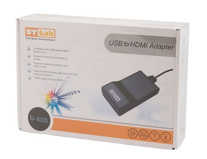ST Lab Pretvornik ST-Lab U-600, USB-HDMI | mimovrste=)