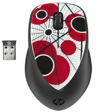 HP Miška x4000 Wireless Poppy Mouse (H2F39AA) | mimovrste=)