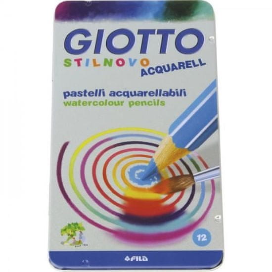 Giotto barvice Stilnovo akvarel, 12/1, ALU škatlica | mimovrste=)