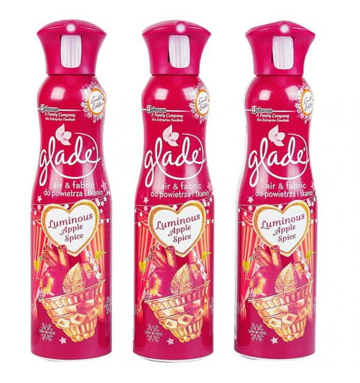 Glade Refresh Air Luminous Apple Spice 3x 275 ml | mimovrste=)