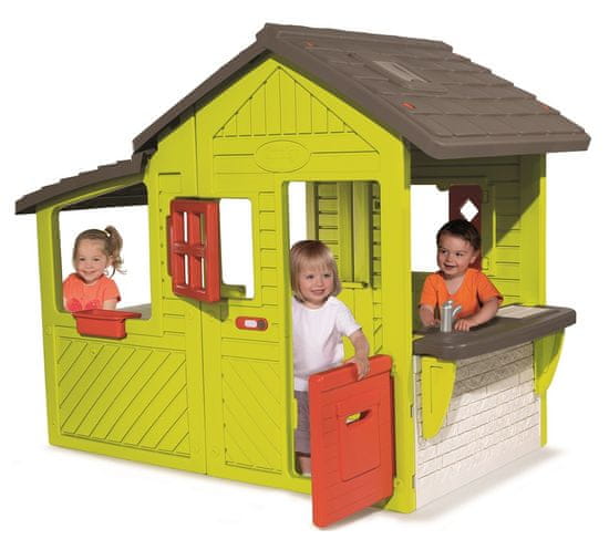 Smoby hiška Neo Floralia | mimovrste=)