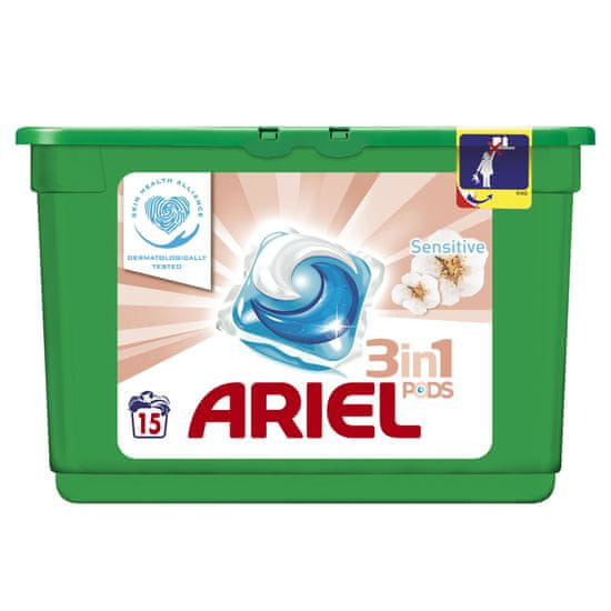 Ariel kapsule Sensitive, 15 kosov | mimovrste=)