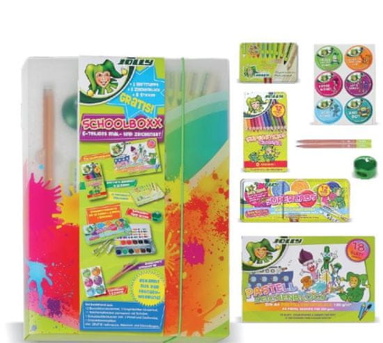 Jolly Set šolskih potrebščin School Box | mimovrste=)