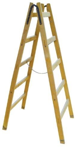 M.A.T Group pleskarska lestev, 2,4 m, 7 letev, lesena | mimovrste=)