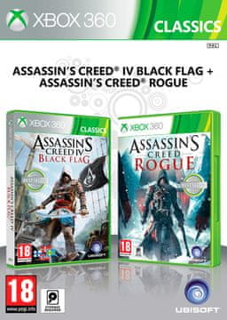 Ubisoft igra Compilation AC4: Black Flag & AC: Rogue (Xbox 360 ...