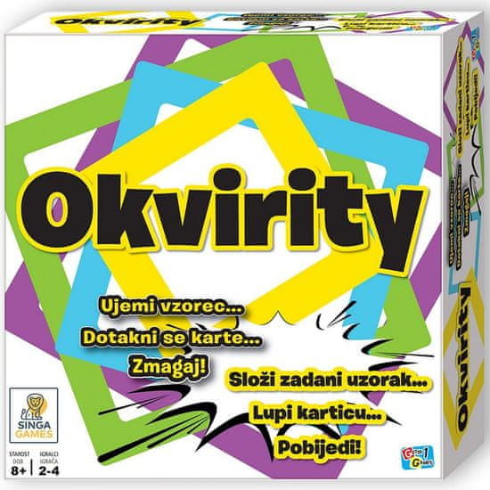 Singa Games družabna igra Okvirity | mimovrste=)