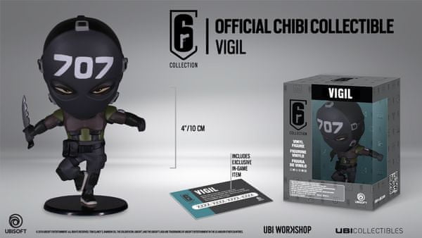 Ubisoft igralna figura Chibi, Six Collection (Series 3): Vigil ...