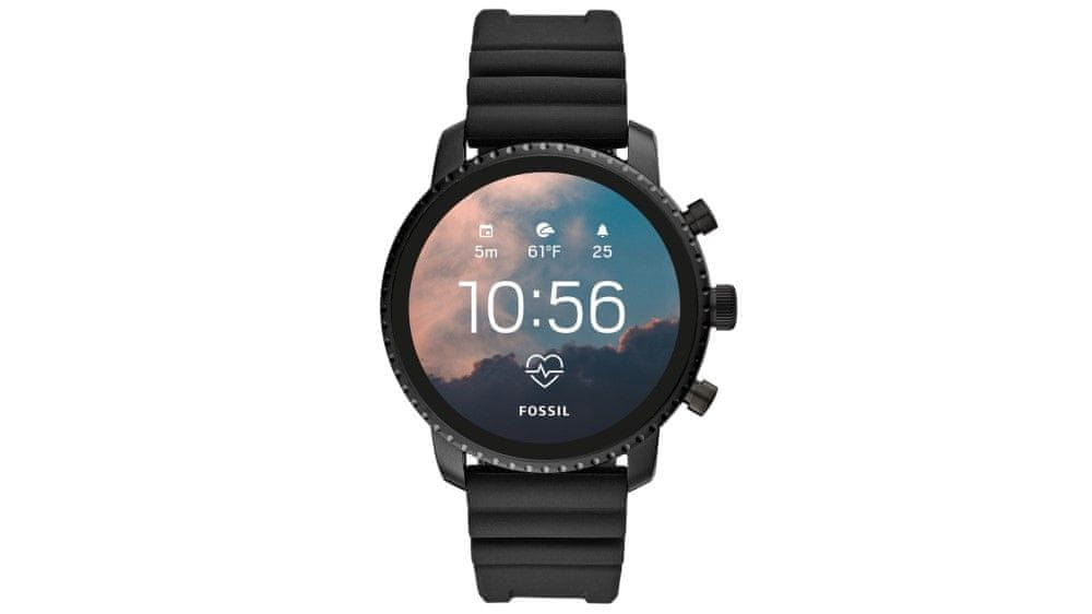Fossil FTW4018 M Black/Black Silicone pametna ura | mimovrste=)