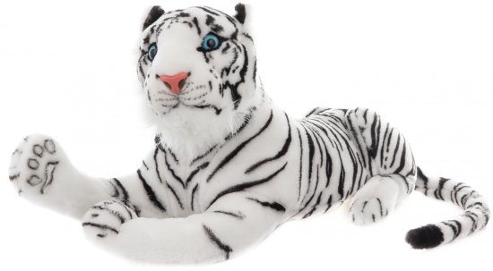 Lamps Plišasti Tiger, beli, 55 cm | mimovrste=)