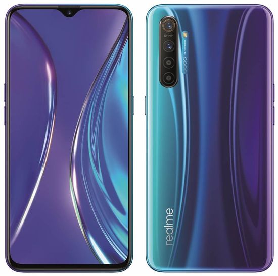 realme X2 pametni telefon, 8GB/128GB , Pearl Blue - Odprta embalaža ...