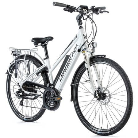 Leader Fox Sandy treking električno kolo, žensko, belo | mimovrste=)