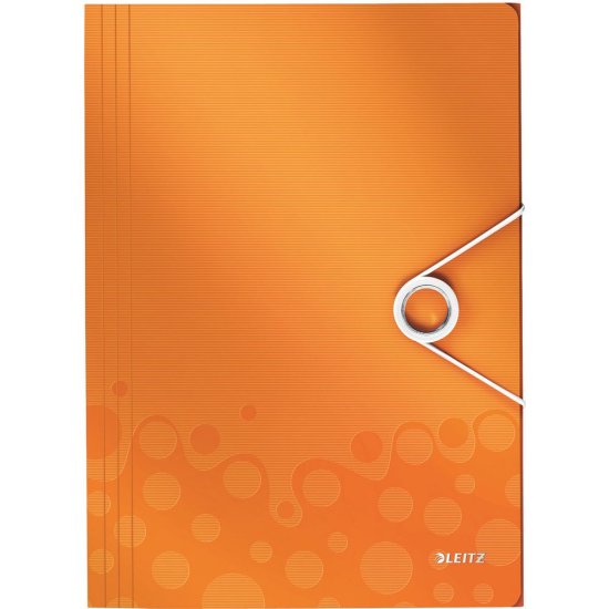 Leitz mapa A4 PP s klapo in elastiko WOW | mimovrste=)