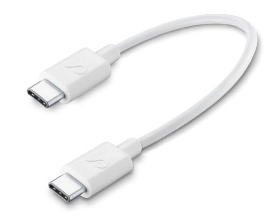 CellularLine USB-C na USB-C kabel, bel | mimovrste=)