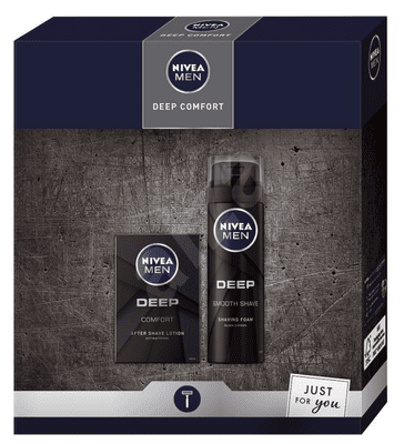 Nivea Men Box Lot Deep 2020 | mimovrste=)