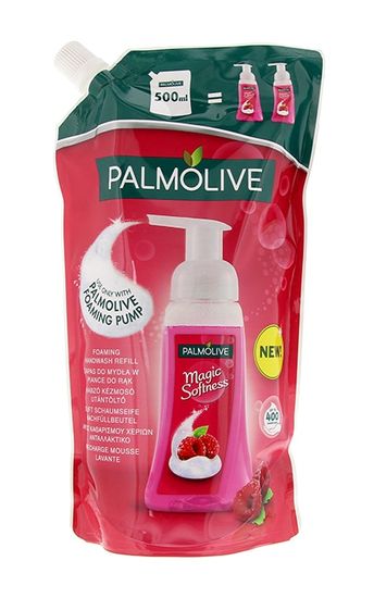 Palmolive Magic Softness peneče milo, malina, polnilo, 500 ml | mimovrste=)