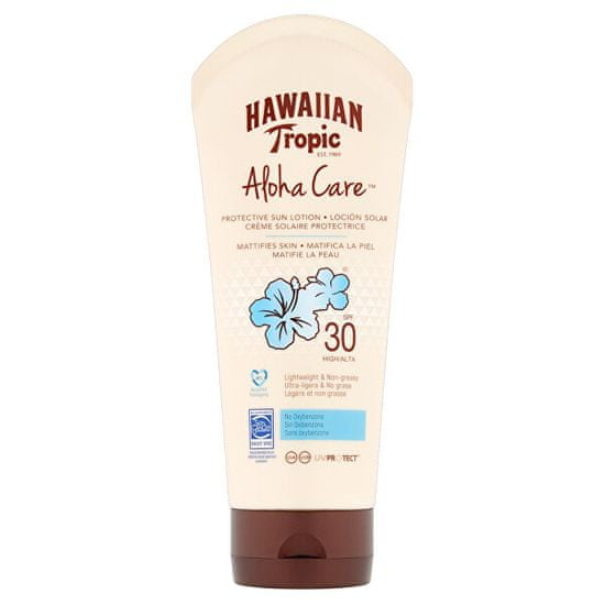 Hawaiian Tropic SPF 30 Aloha Care ( Protective Sun Lotion Mattifies ...
