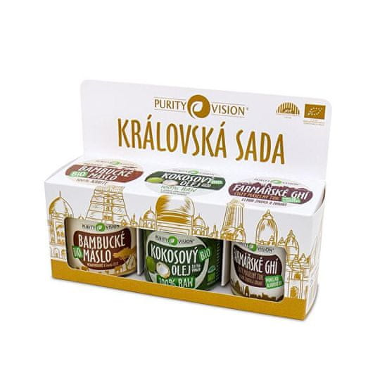 Purity Vision Kraljevski set (Bambucké máslo, Raw kokosový olej ...