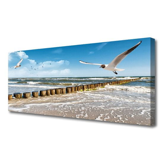 tulup.si Slika na platnu Morje galebi landscape | mimovrste=)