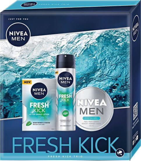 Nivea Men Fresh Kick Box 2021 kozmetični set | mimovrste=)