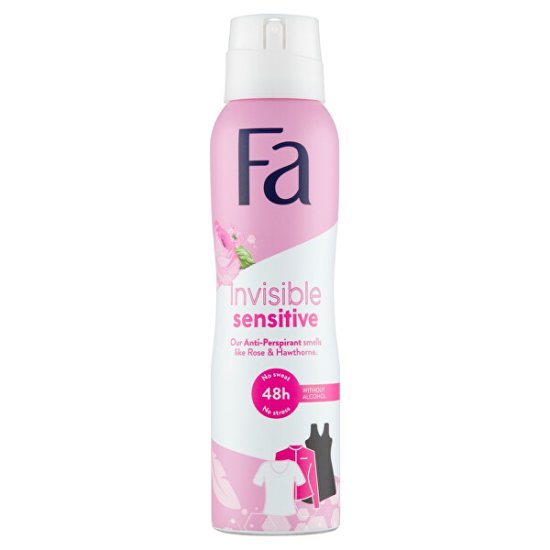 Fa Antiperspirantno razpršilo Invisible Sensitive Rose & Hawthorne ...