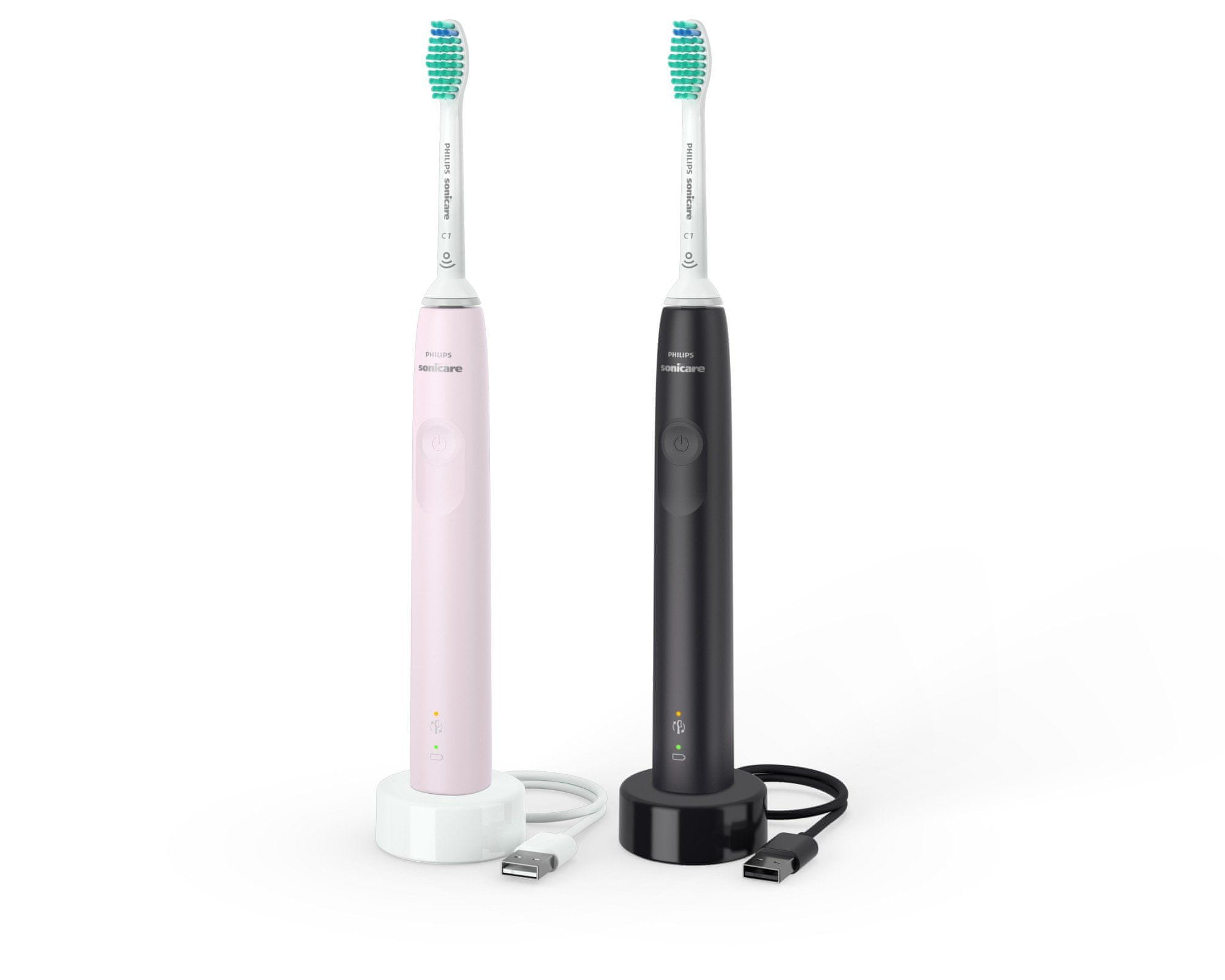 Philips Sonicare 3100 1+1 HX3675/15 sonična zobna ščetka | mimovrste=)